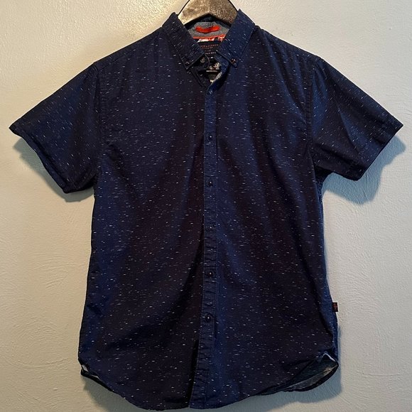 Denim & Flower | Shirts | Denim Flower Ricky Singh Mens Slim Fit Short ...